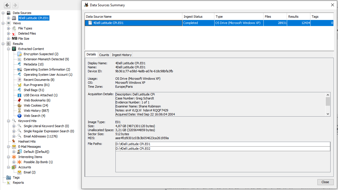 Computer Forensics : Hacking Case using Autopsy – @Forensicxs