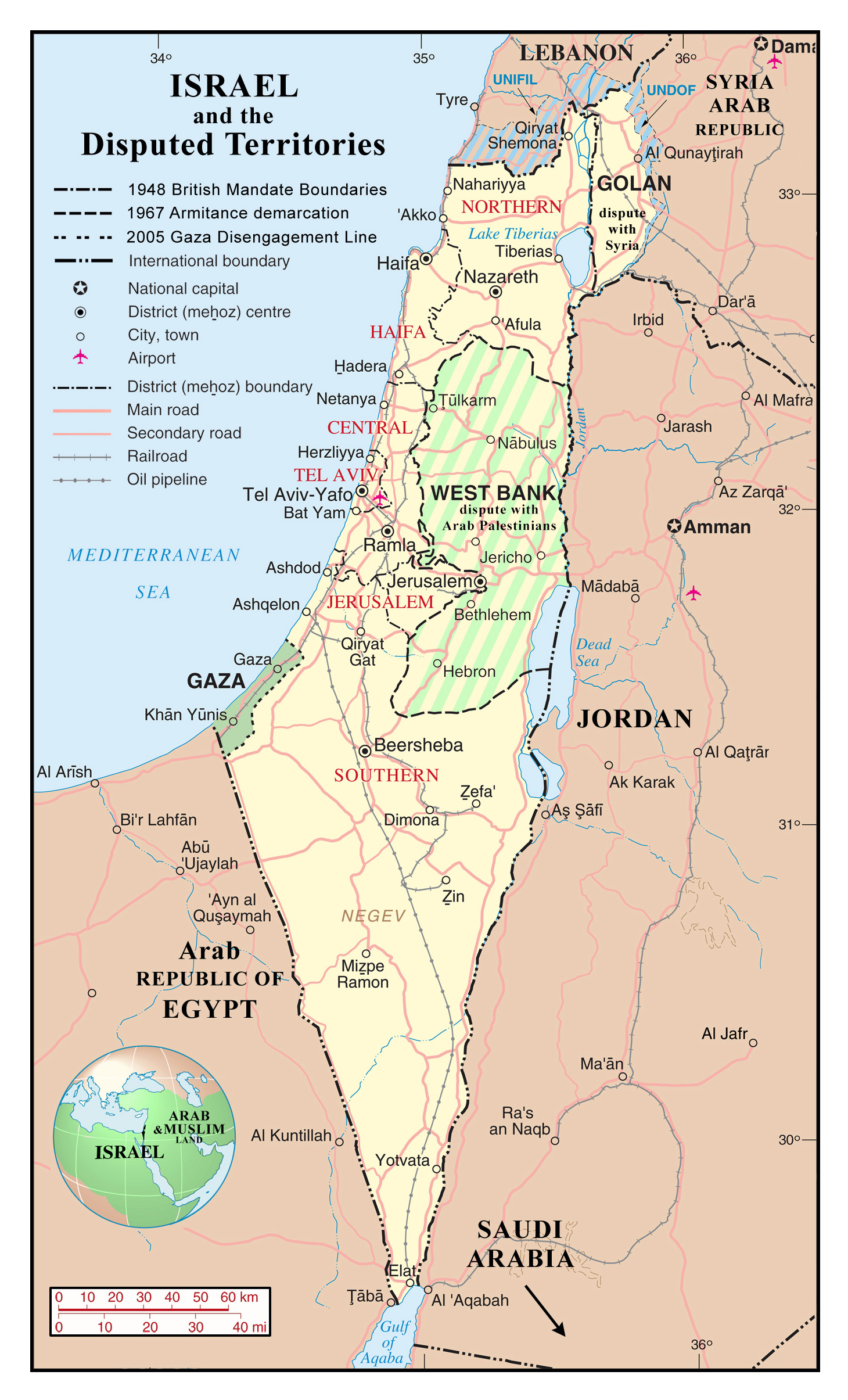 Israel Maps History