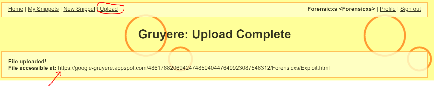 Google Gruyere – @Forensicxs